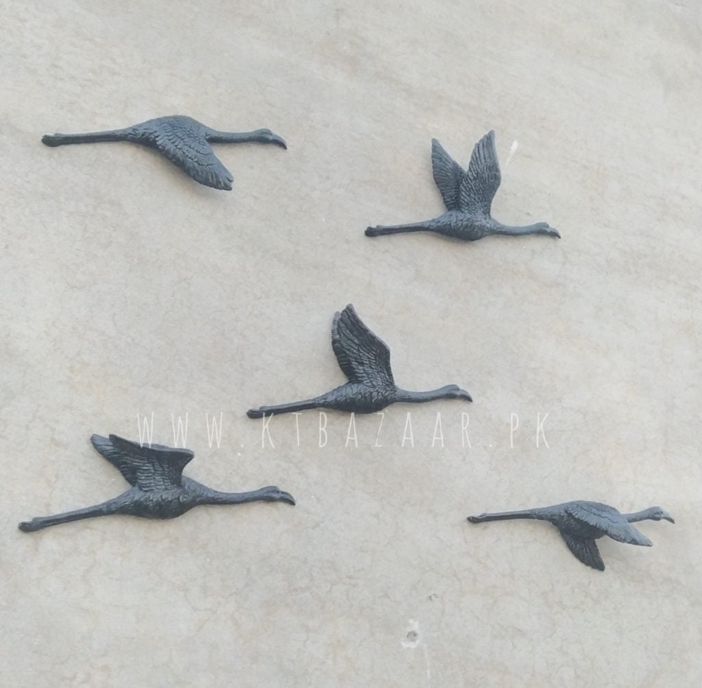 Flying Birds Wall Decoration (set of 5) – KT Bazaar