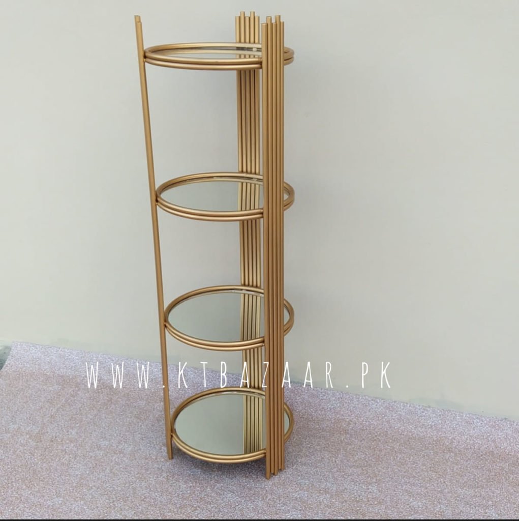 4 Tier Metal Corner Stand – KT Bazaar