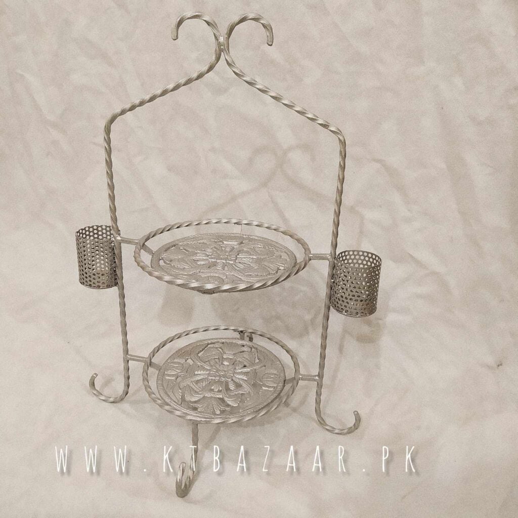 Wrought Iron Plate Spoon Stand – KT Bazaar