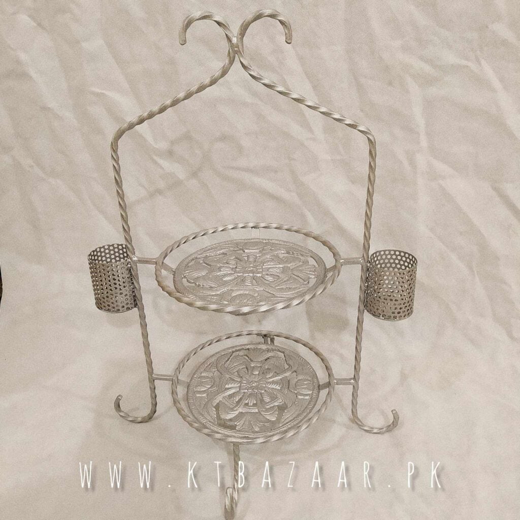 Wrought Iron Plate Spoon Stand – KT Bazaar