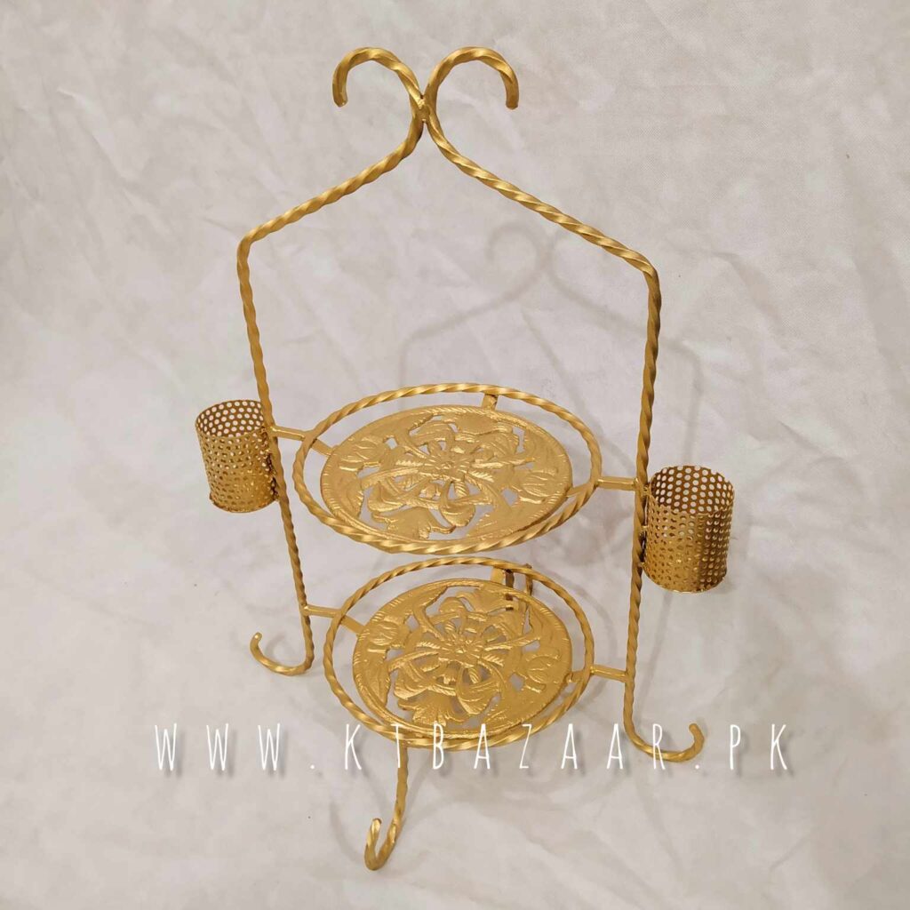 Wrought Iron Plate Spoon Stand – KT Bazaar