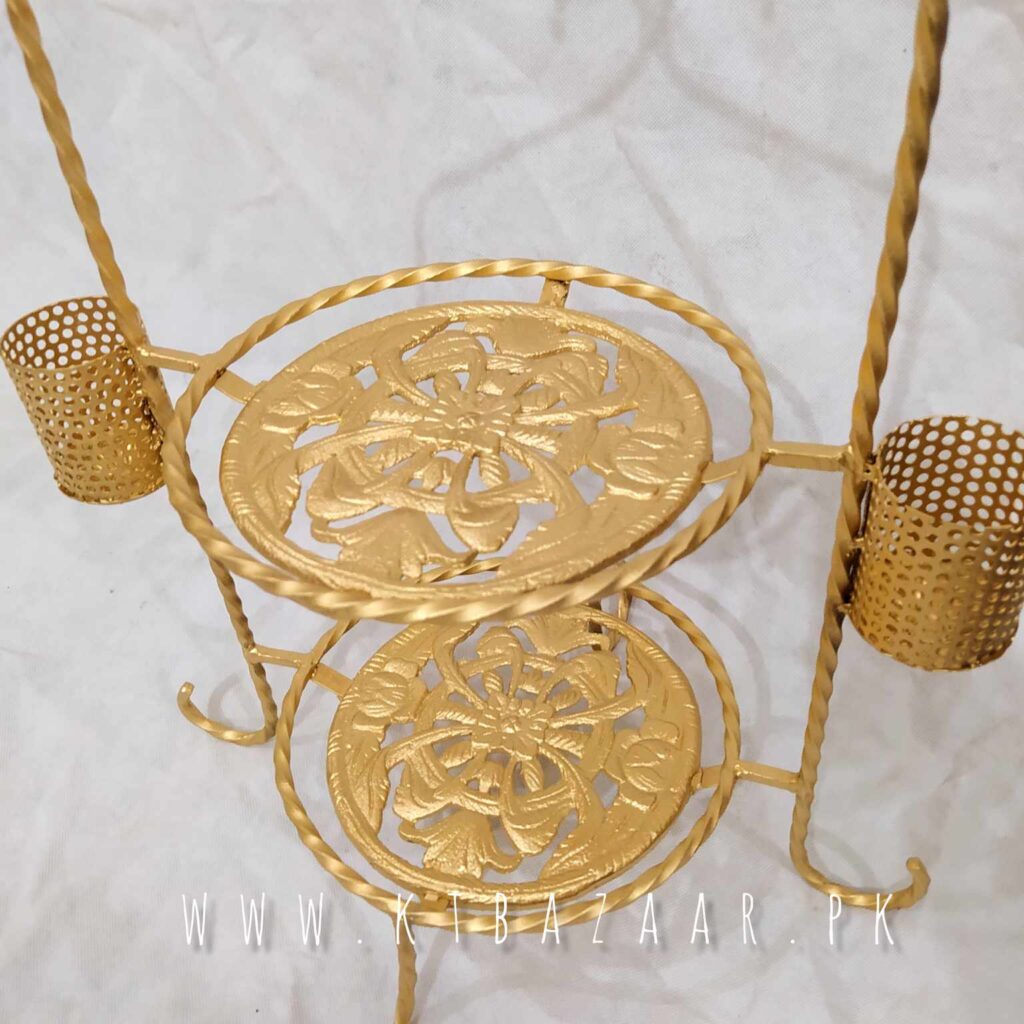 Wrought Iron Plate Spoon Stand – KT Bazaar
